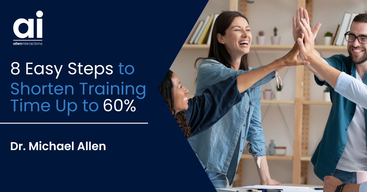 8 Steps To Shorten Training Time By Up To 60%