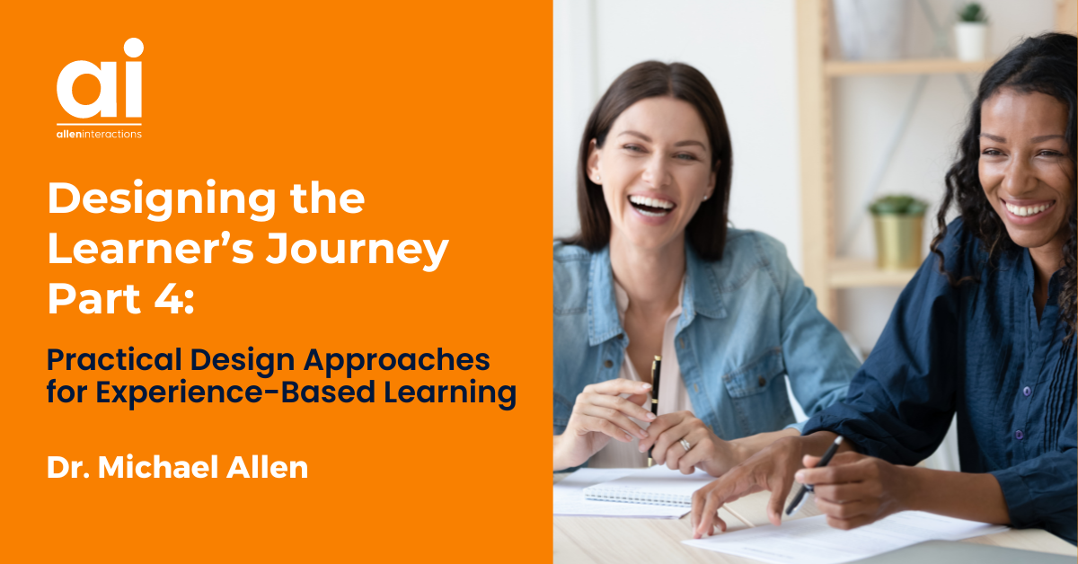 Instructional Design 3.0: Designing the Learner’s Journey - Part 4 ...